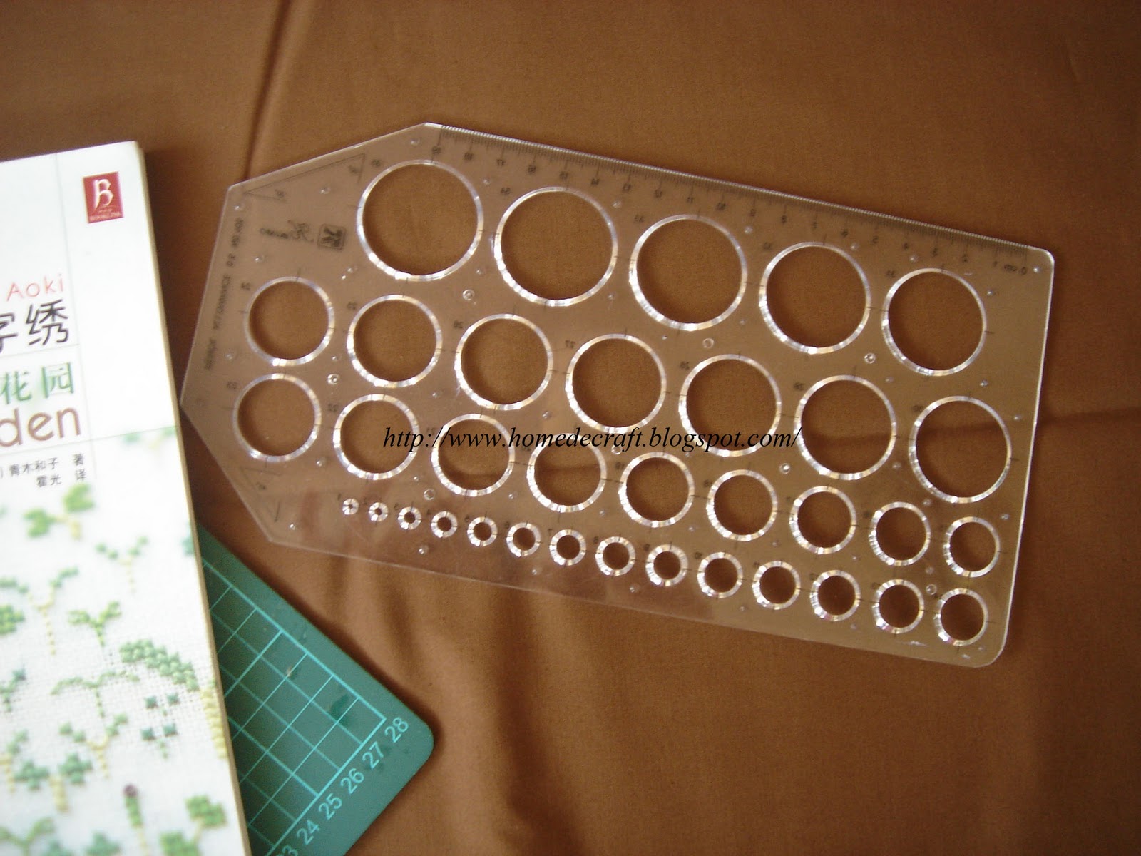 Craft: Craft ruler - round (圆形手工尺）