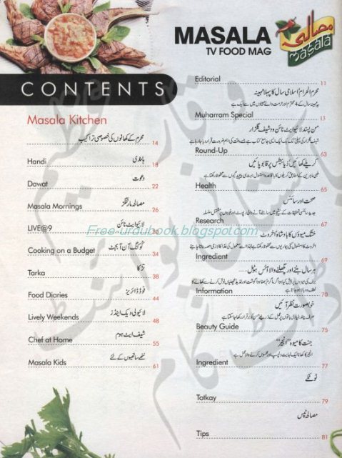Masala Magazine November 2012 | Free Urdu Books Downloading, Islamic ...