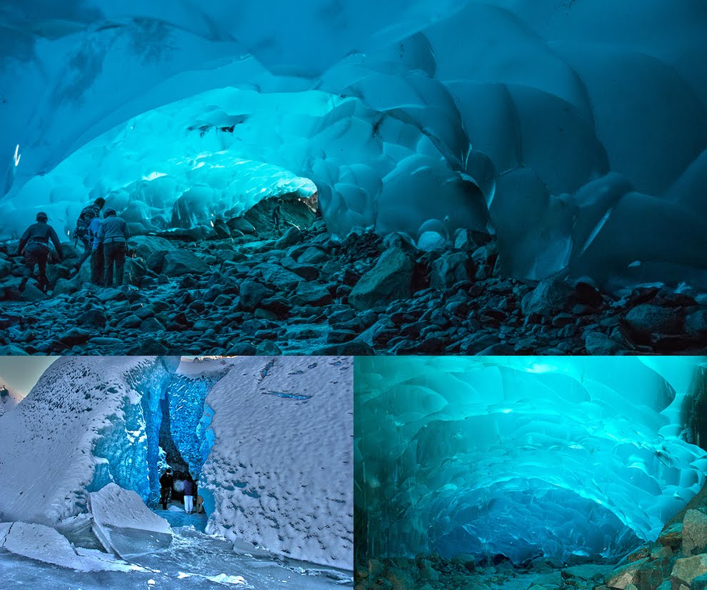 Amazing Places On Earth: Mendenhall Ice Caves, Juneau, Alaska