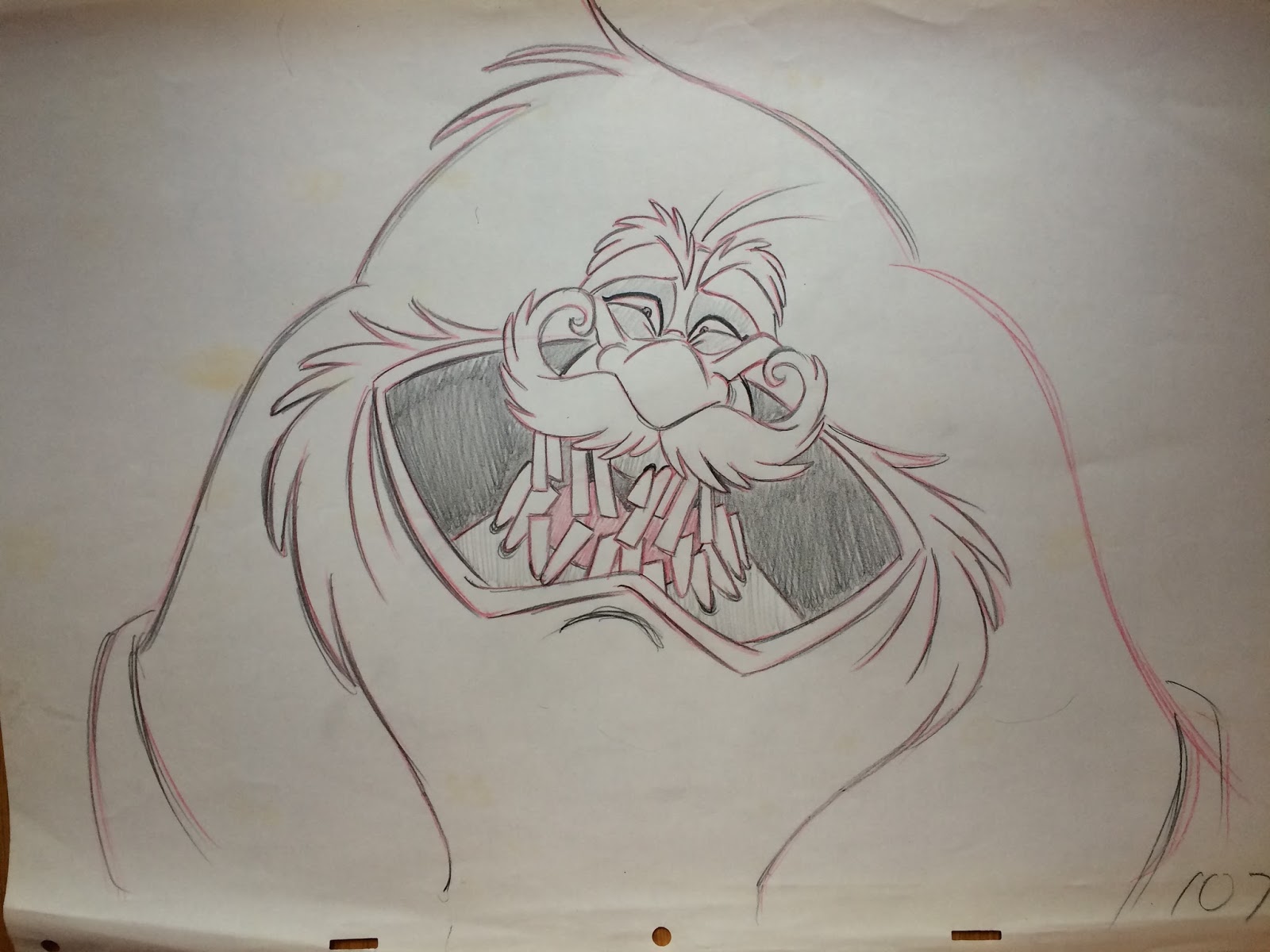 Kathy Zielinski Animation Art: "The Jafar Beggar" from Aladdin