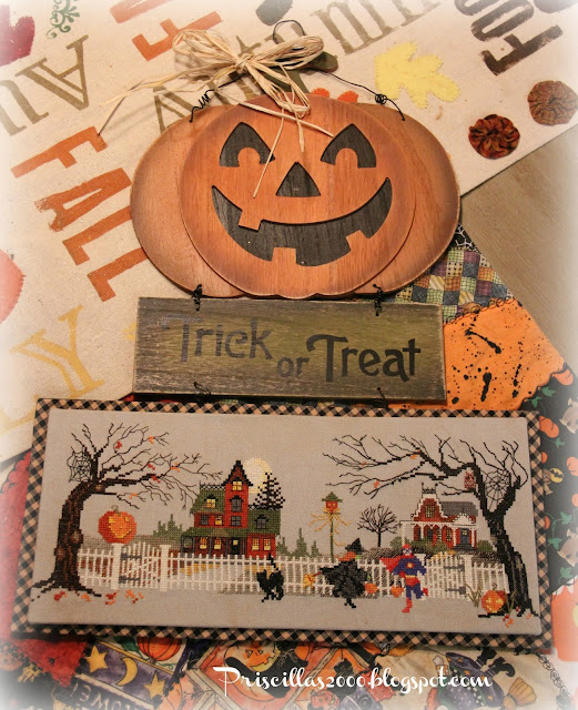 Priscillas: Some Witchy Stitching...