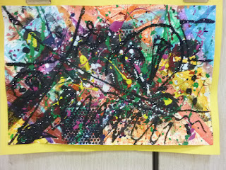 Mrs. Werner's Art Room: 5th Grade Non-Objective Paintings