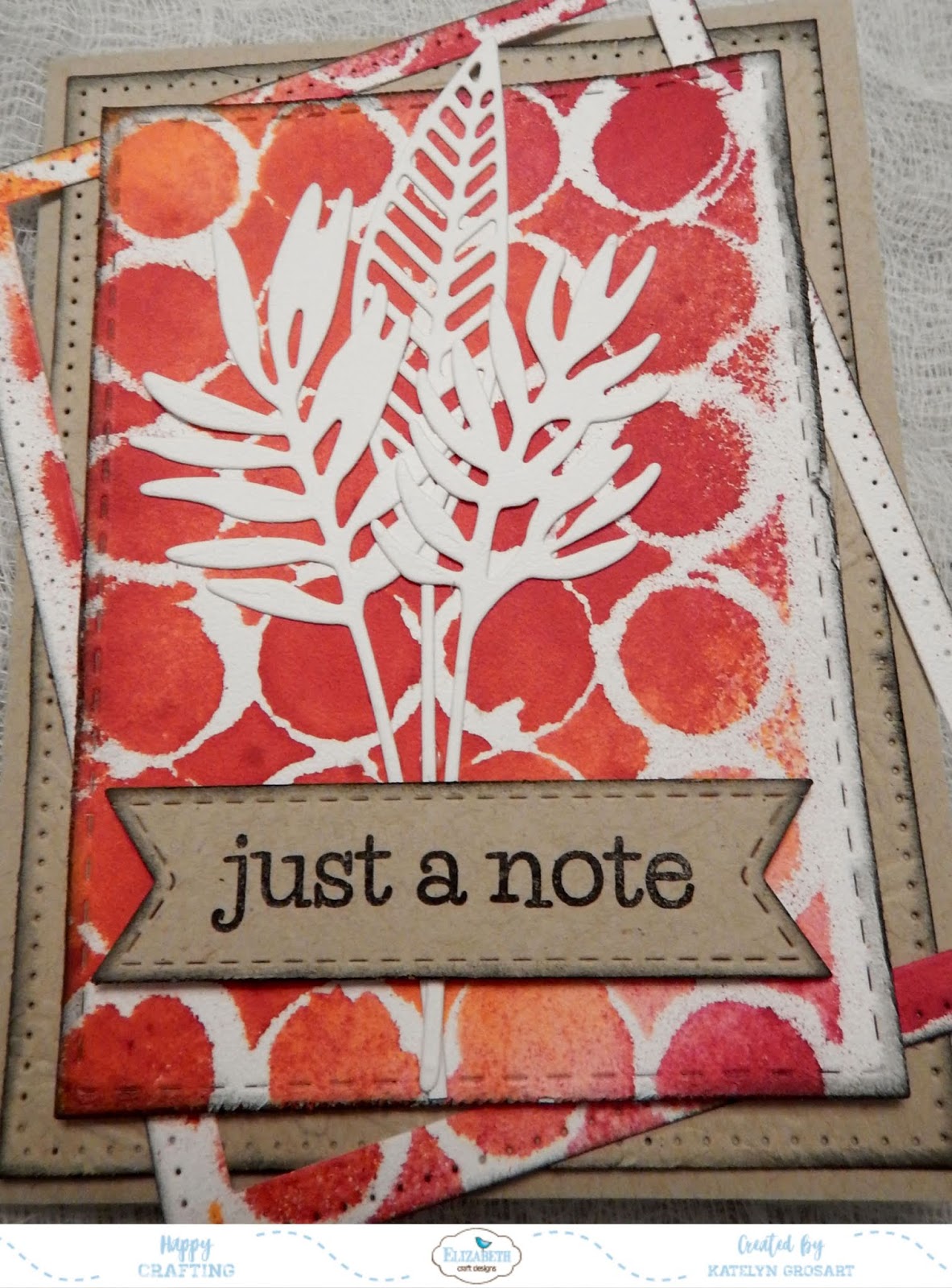 A Creative Journey: Just a Note Card