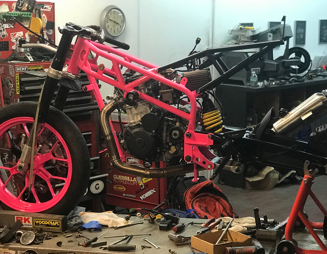 DRZ400 Super Mono / Tim harney Motorcycle