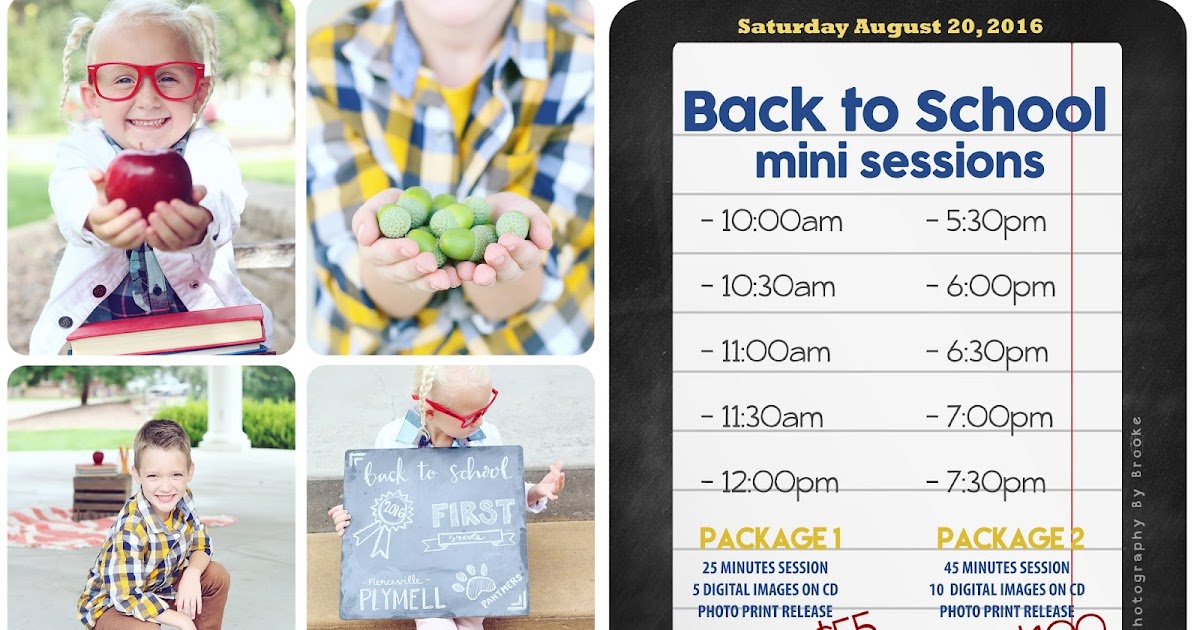 Photography By Brooke: Back To School Mini-Session - {Garden City, KS ...