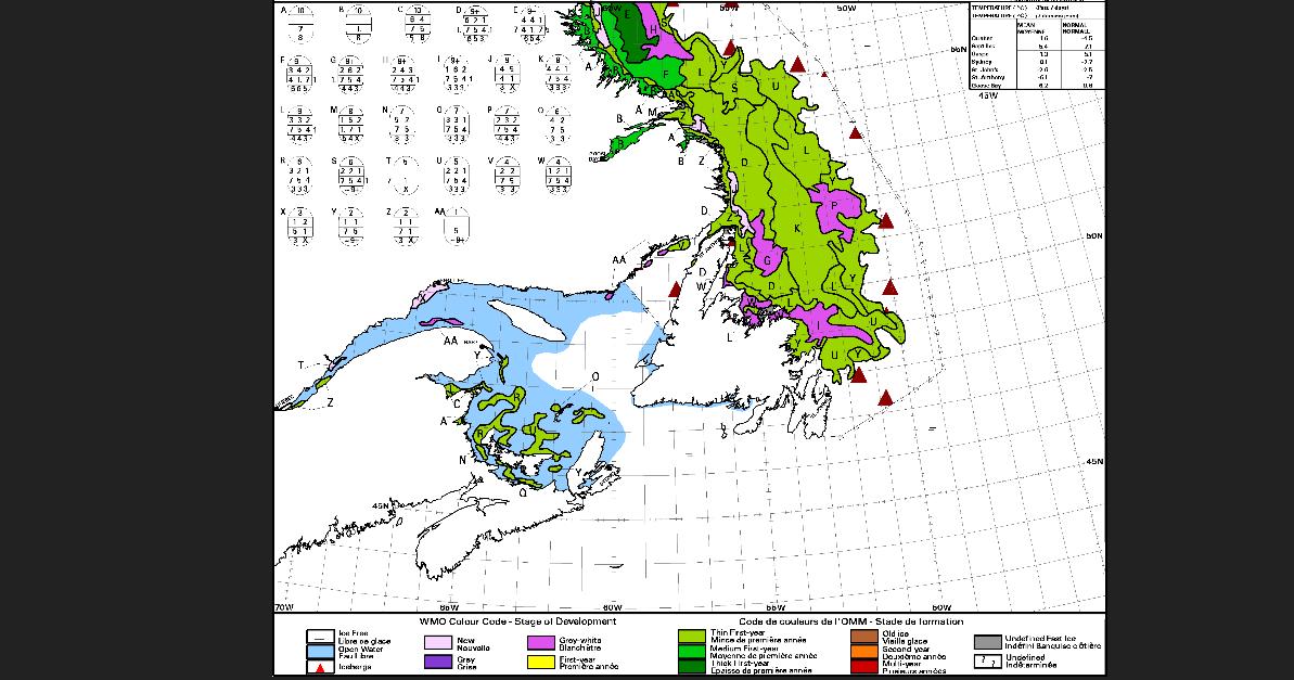 My Newfoundland Kayak Experience: More sources of ice info