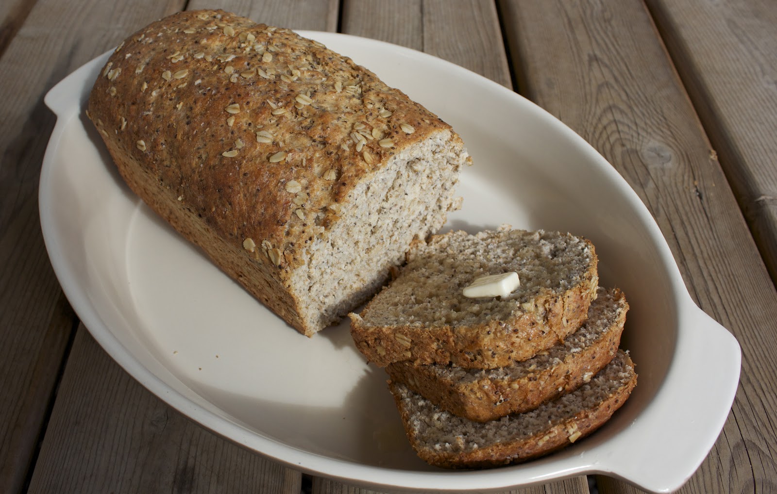 Cooking with Jax: Honey Oat Bread w/ Chia Seeds