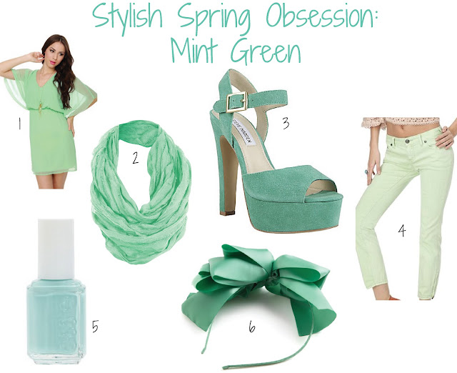 Stylish Spring 2012 Obsession: Mint Green | Stylelista Confessions