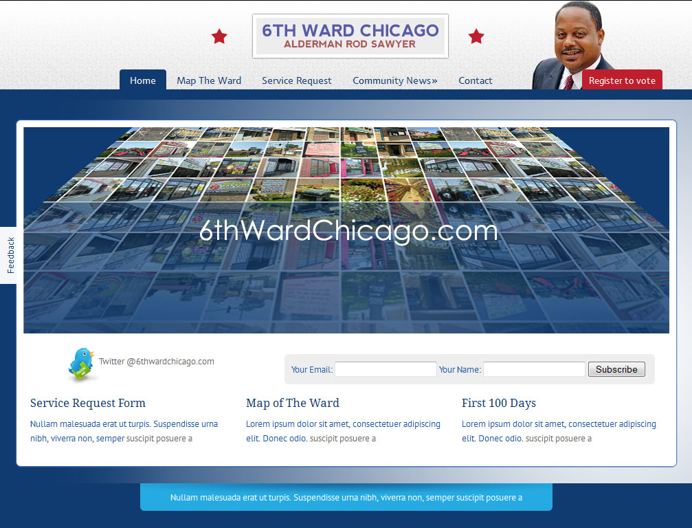 The Sixth Ward: It's still coming...