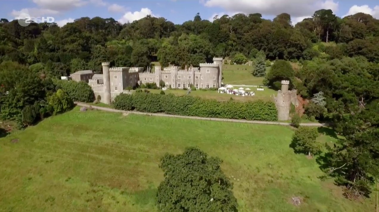 Pilcher Drehorte: Caerhays Castle