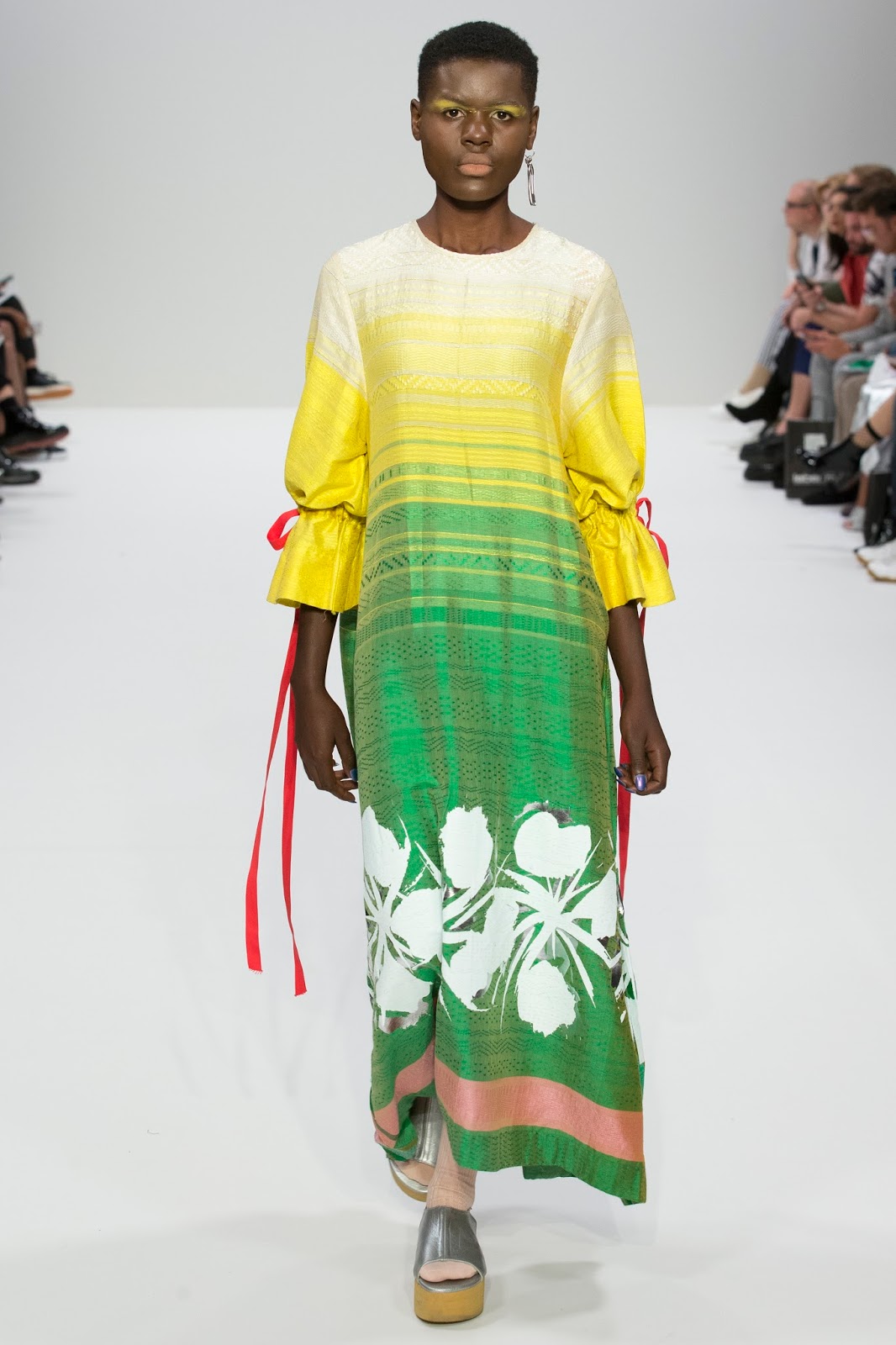 frumpy to funky: Amesh Debut Collection at London Fashion Week SS18