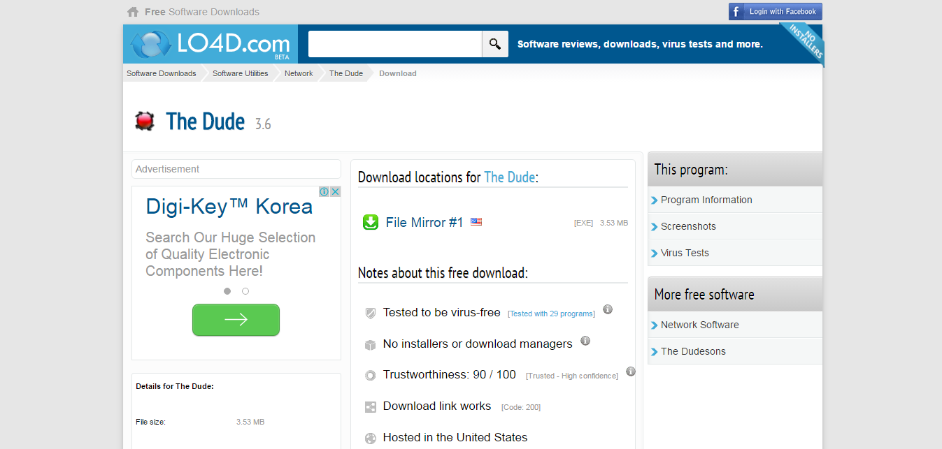 SECURITY: [Network Management System] The Dude install