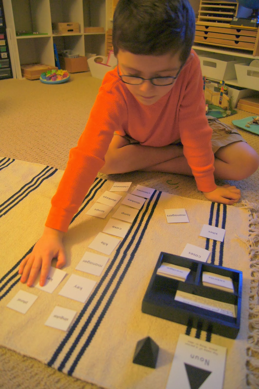 DIY Grammar Boxes, Montessori Grammar Materials At Home - "Making ...