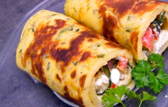 Reteata CLATITE CU LEGUME si RICOTTA. O mancare usoara pentru pofticiosi.