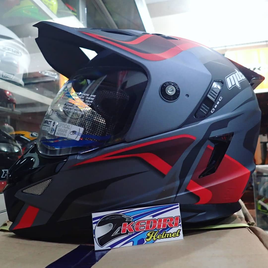 Spesifikasi dan Harga Helm MDS Super Pro (Supermoto) Terbaru