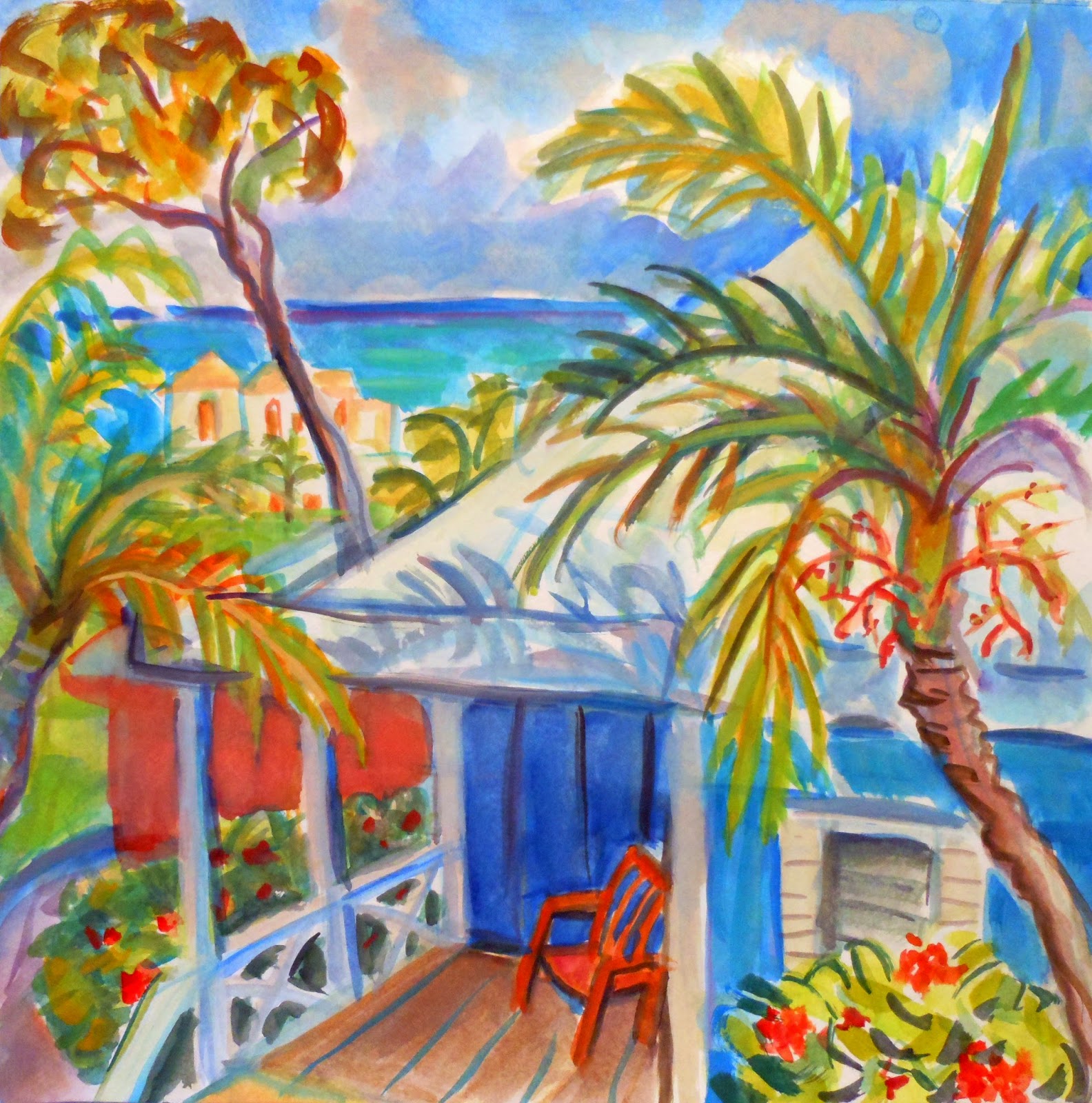 Kate Knapp Artist Blog: Scenes From St Croix USVI