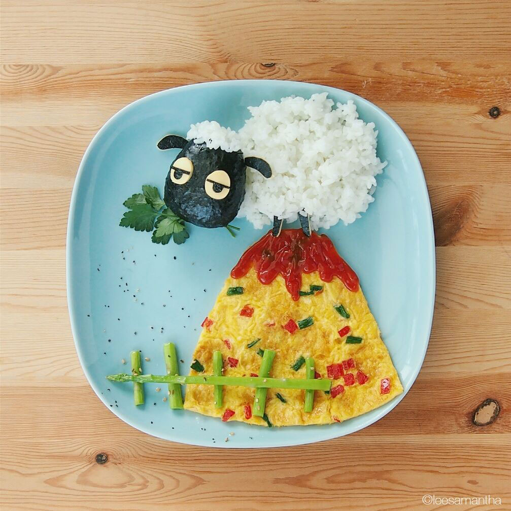 Amor de madre: ¡hacer arte con la comida! | Decoratualma | Bloglovin’