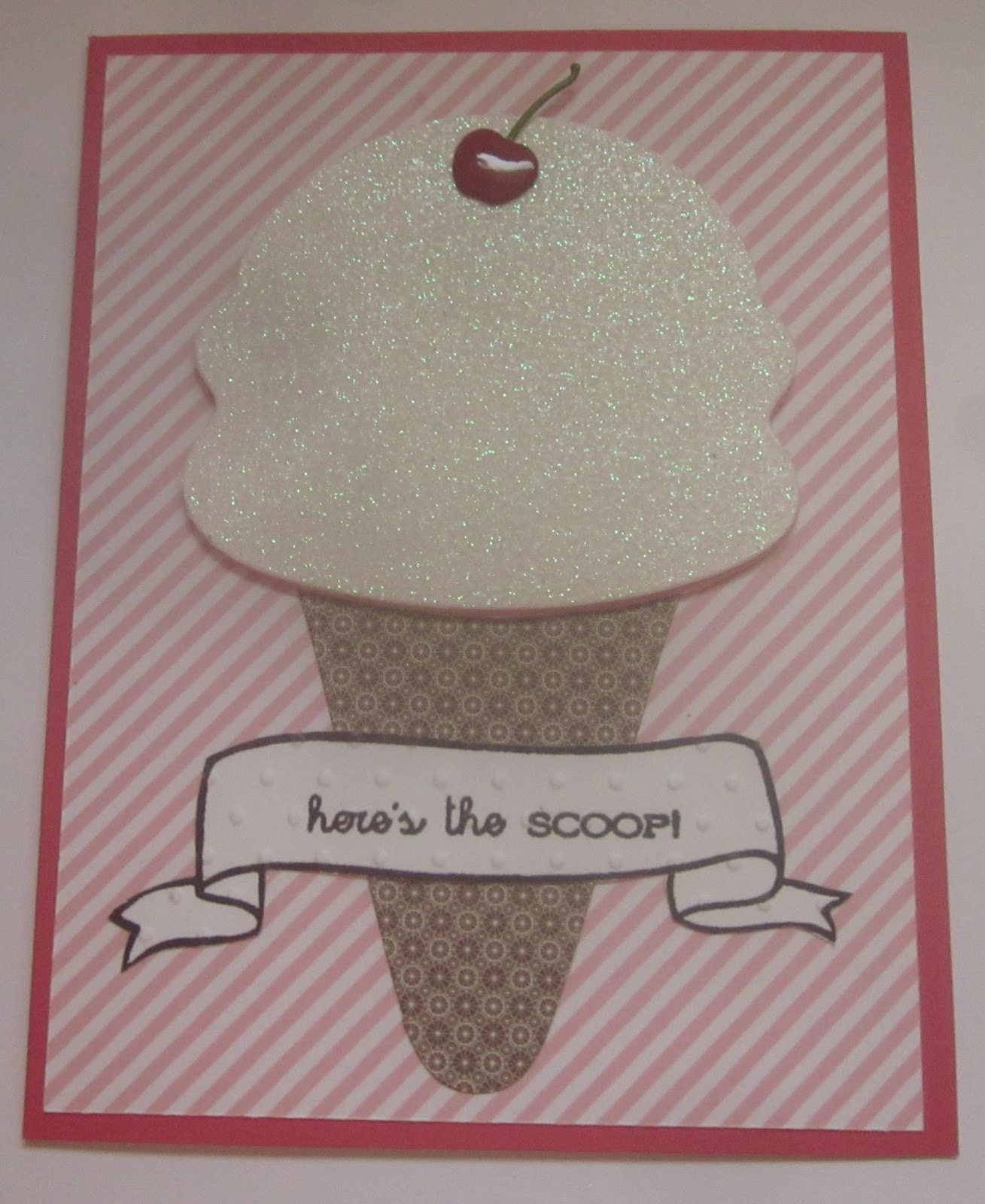 Carol Hartery's Creations: Ice Cream Cards