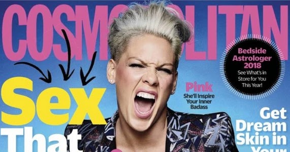 Pink | Cosmopolitan US January 2018