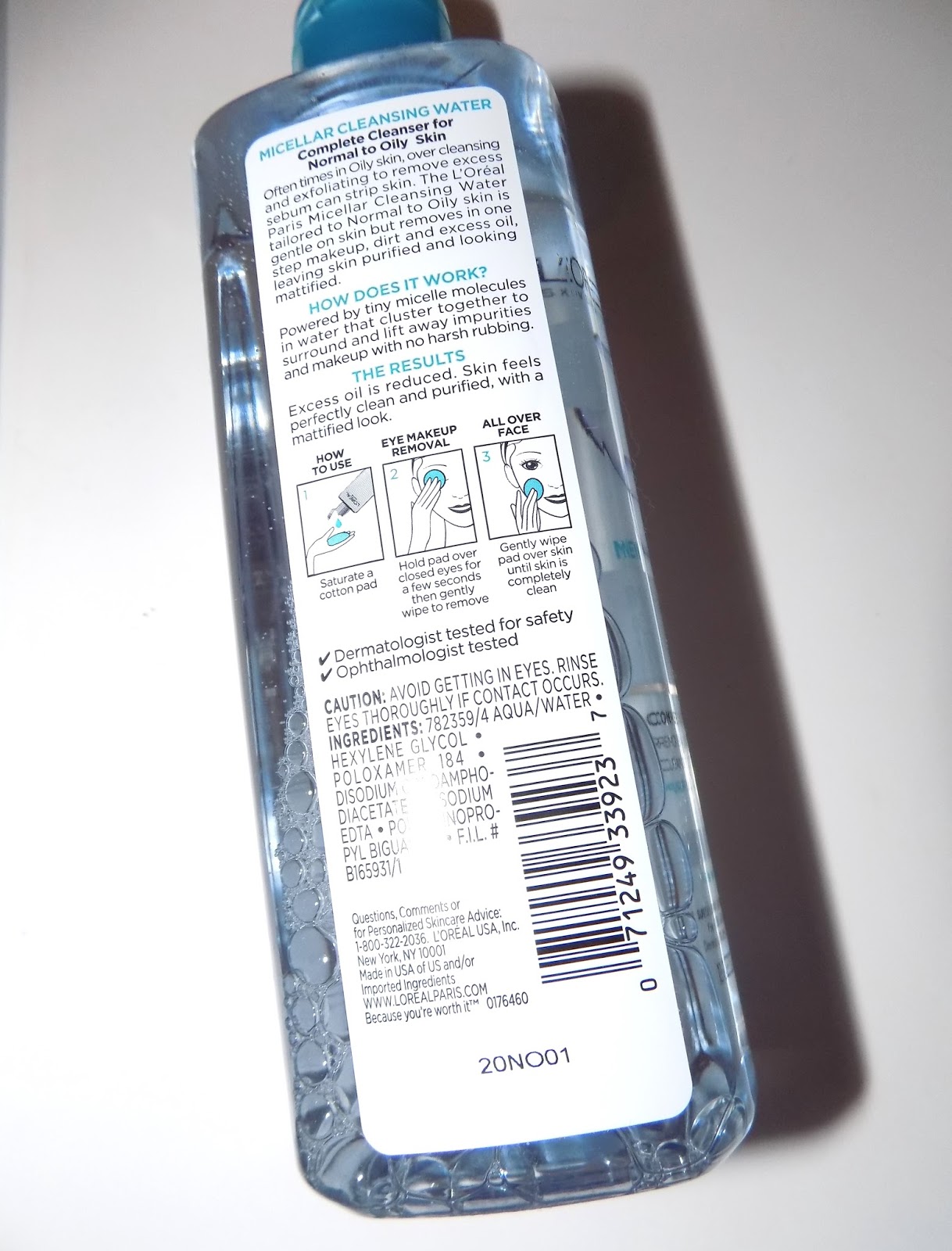 The Beauty Alchemist: L'Oreal Micellar Cleansing Water