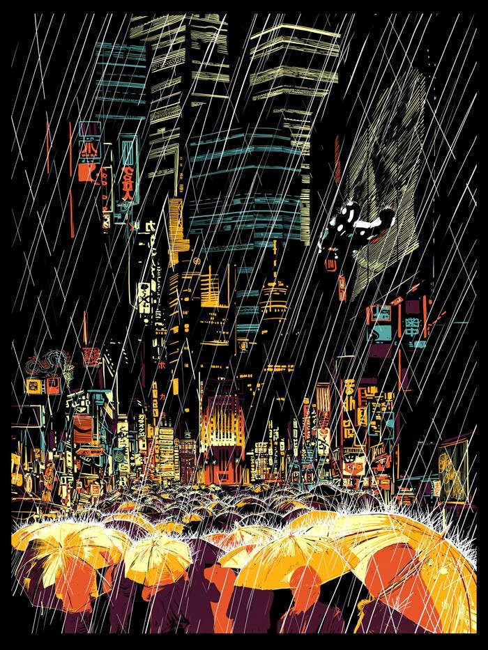 The Geeky Nerfherder: Cool Art: 'Blade Runner' Inspired Art by Chris ...