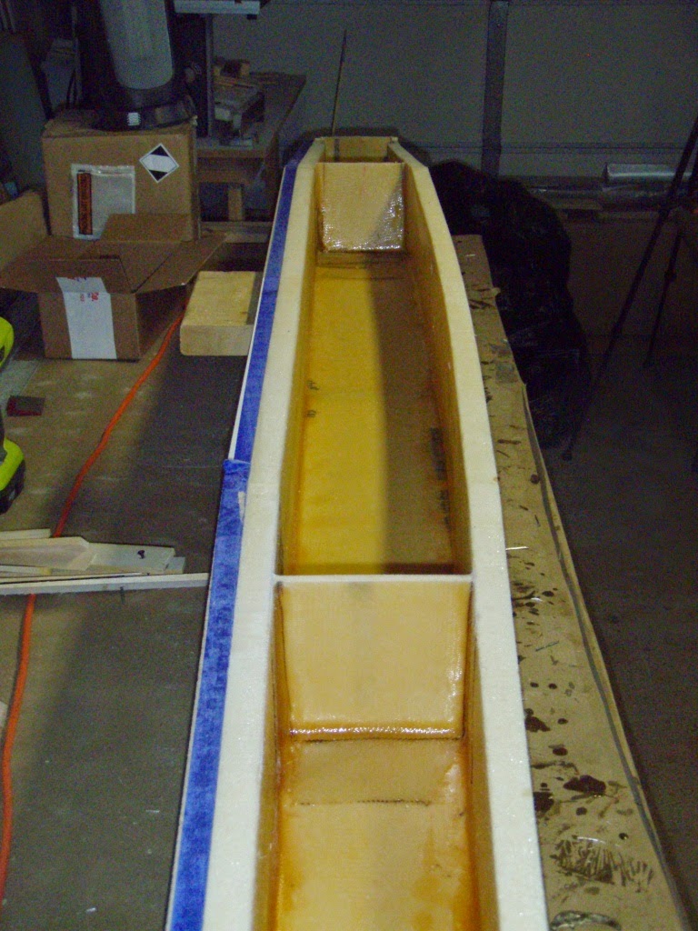 The Long EZ Build: Spar interior layup