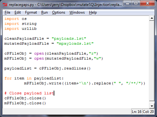The Hacking Univesre: Obfuscate SQL Fuzzing for fun and profit