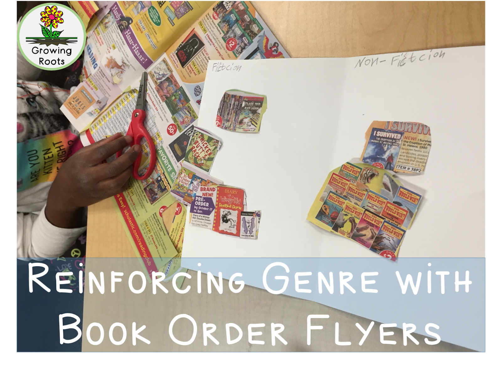 Growing Roots: Reinforcing Genre with Book Club Flyers