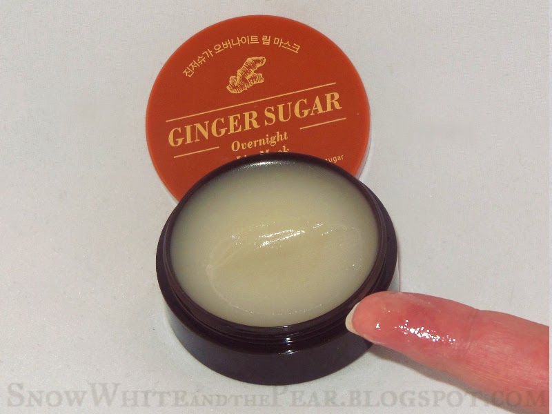 Aritaum Ginger Sugar Overnight Lip Mask Review - Snow White and the ...