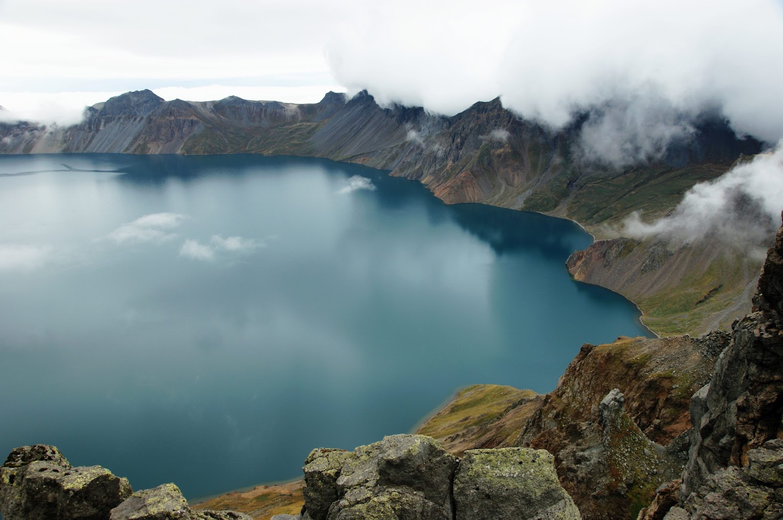 Heaven Lake, China & North Korea ~ Great Panorama Picture