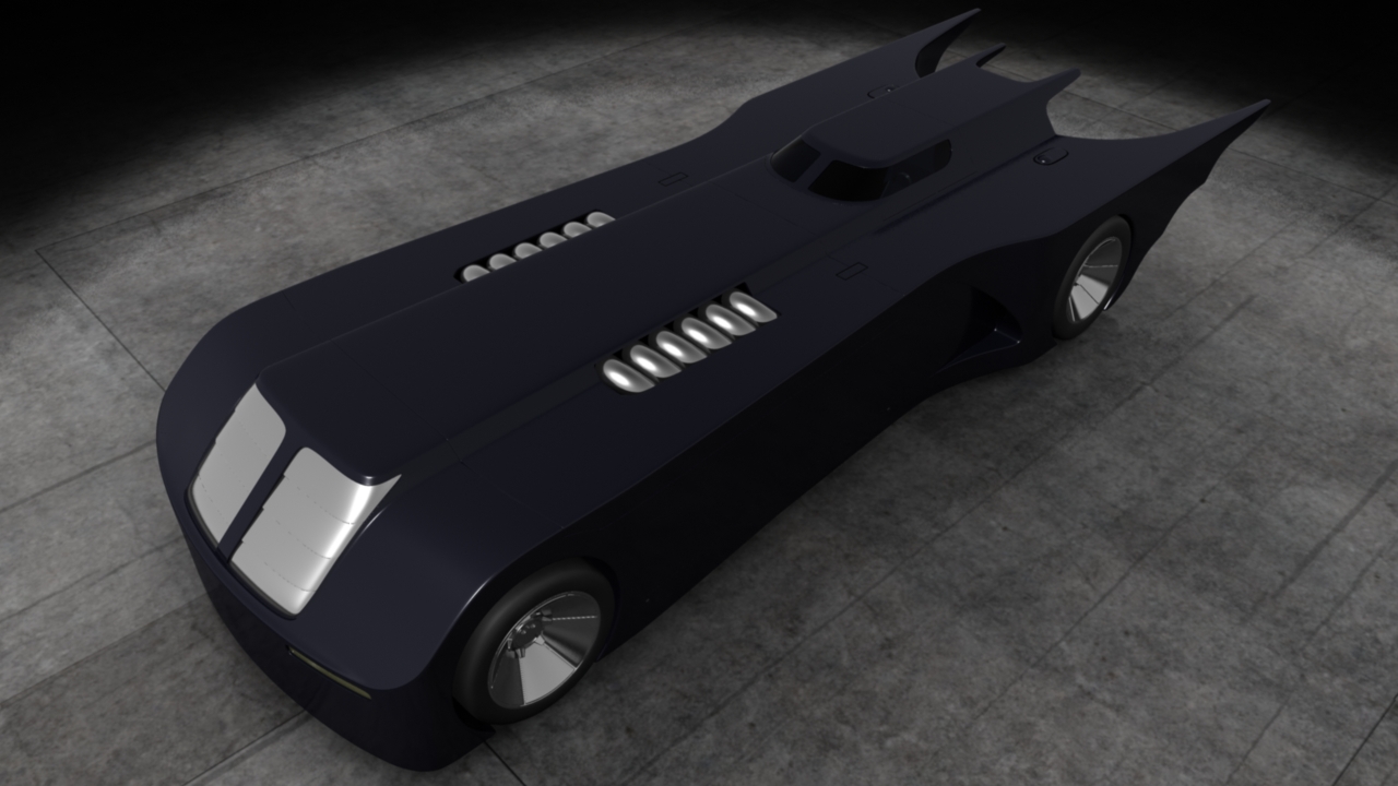 JDMIII: Happy New Year! Batman:TAS Batmobile