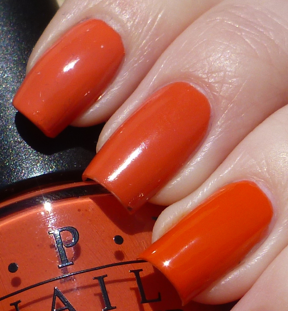Paleberry: OPI Orange Comparison