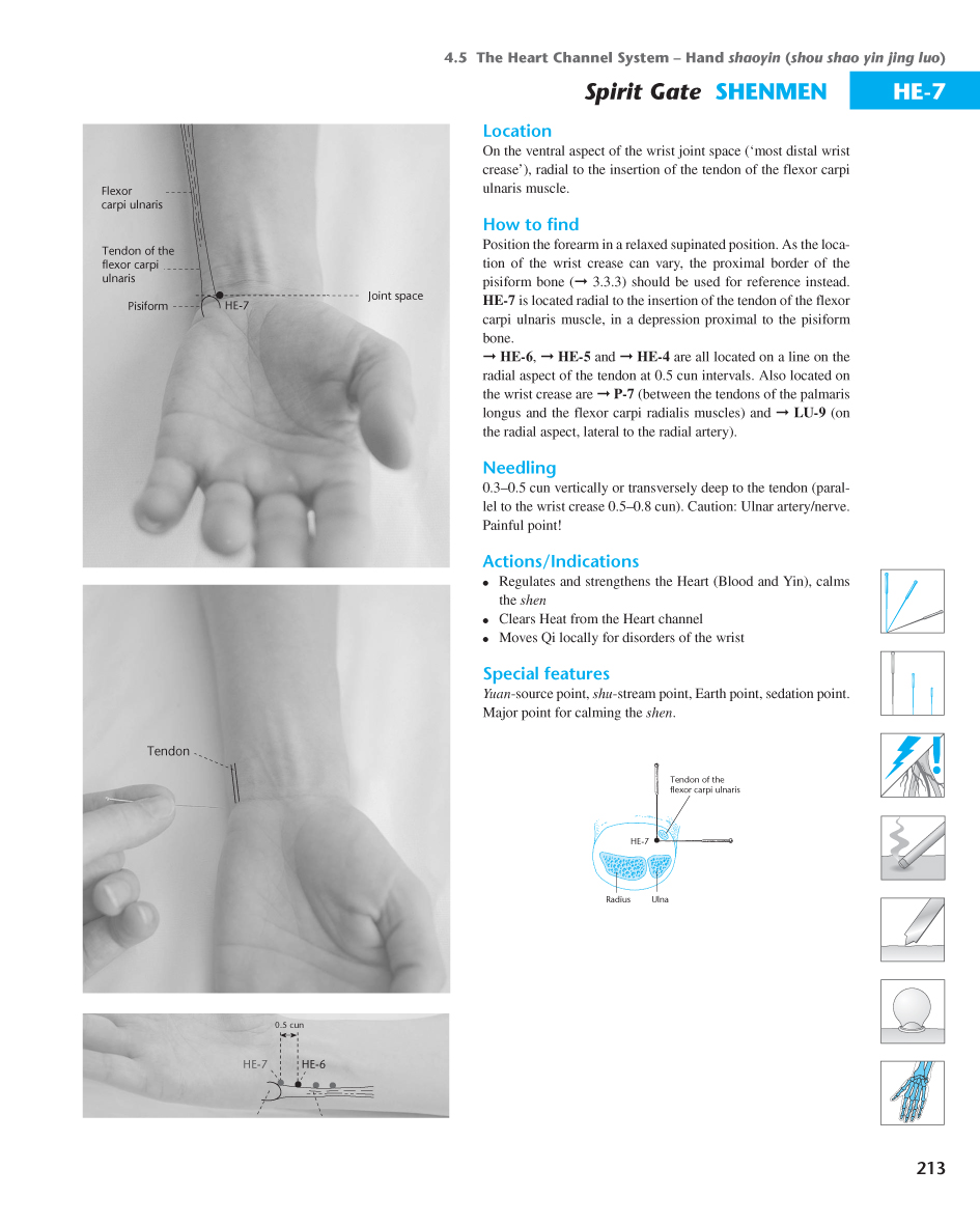 Acupuncture Masters: Acupuncture Points Database - Heart Channel