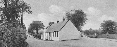 Tour Scotland: Old Photograph Cottages Crofthead Strathaven Scotland