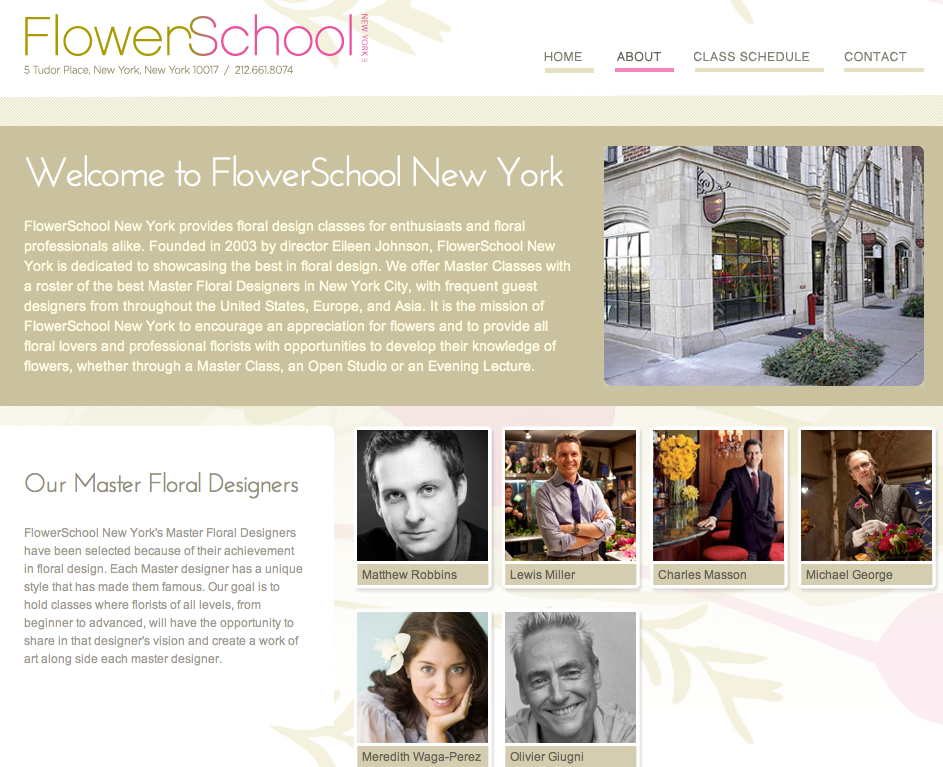 Flower School NY - Accent Decor Blog