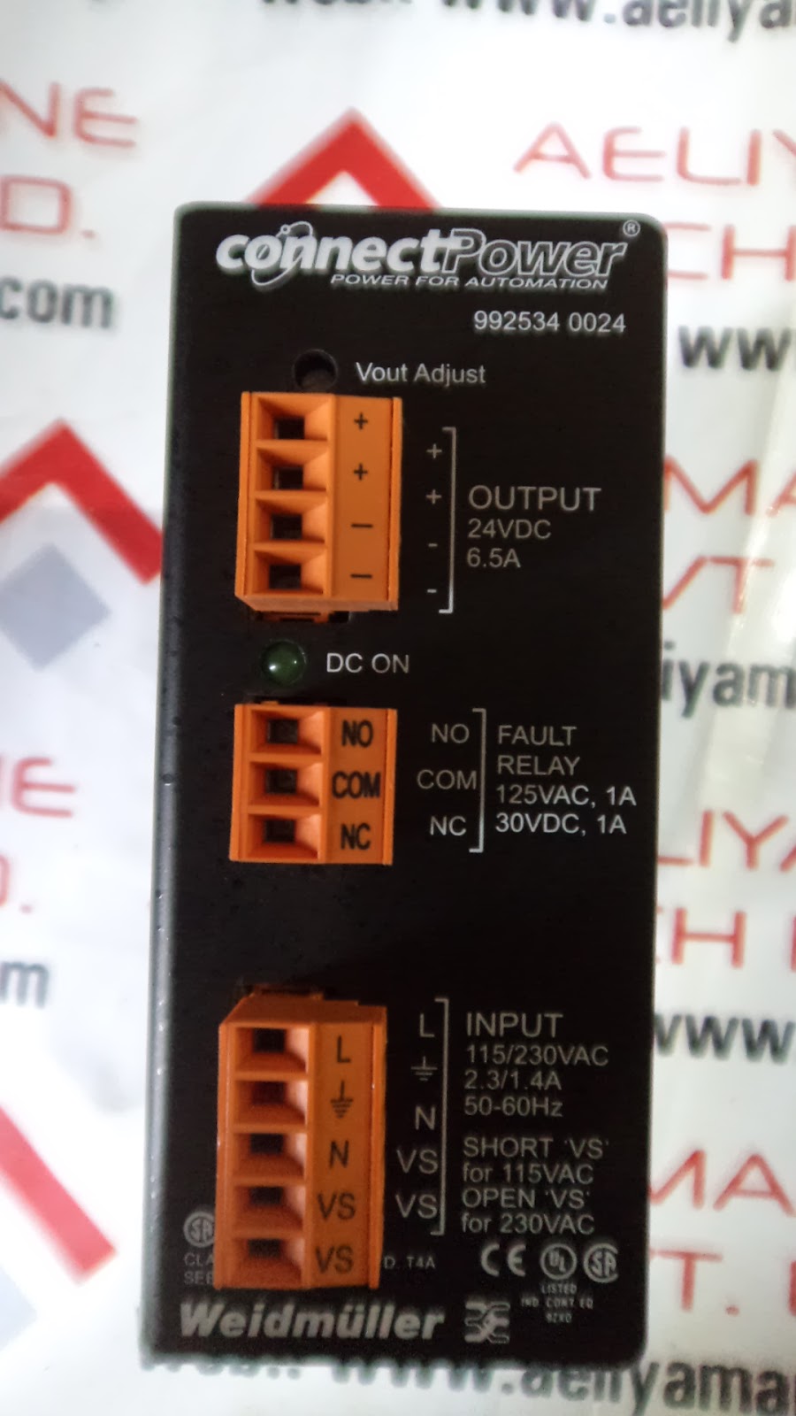 WEIDMULLER 9925340024 AC/DC DIN Rail Power Supply CP-SNT 160W - Aeliya ...