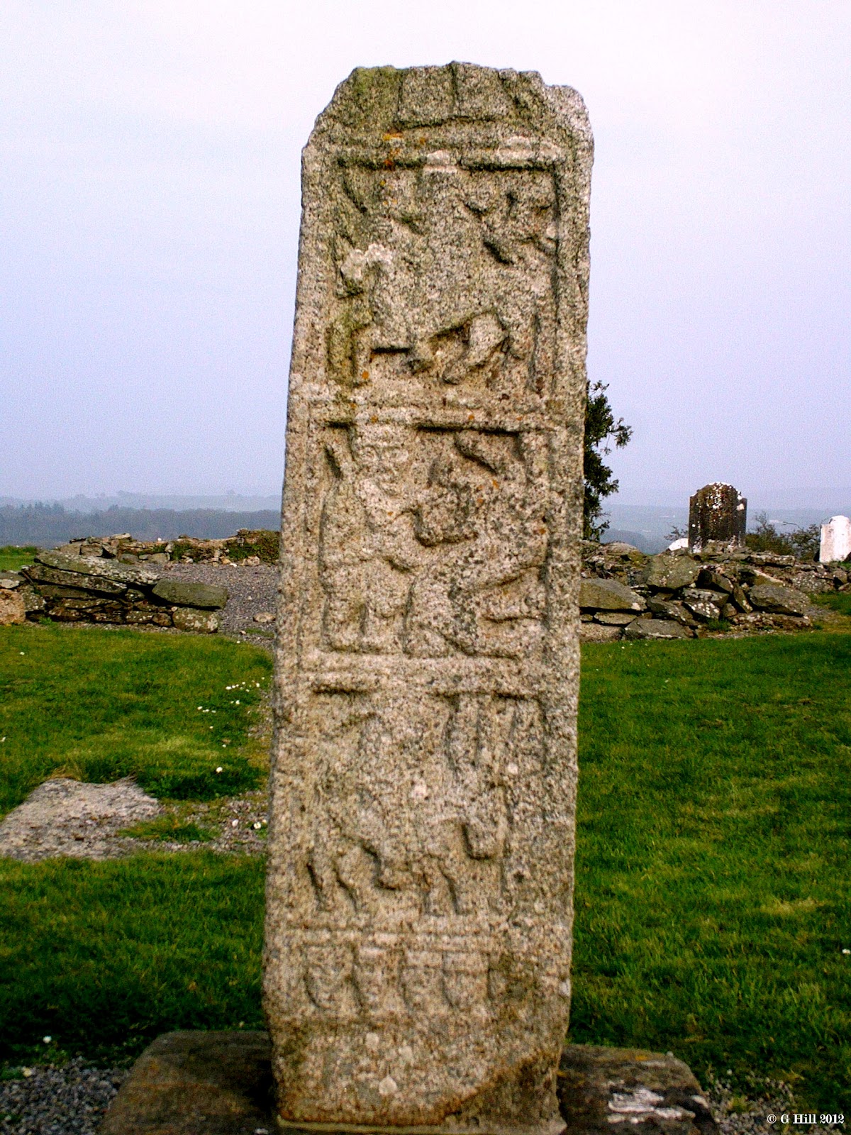 Ireland In Ruins: Old Kilcullen Round Tower & Church Co Kildare