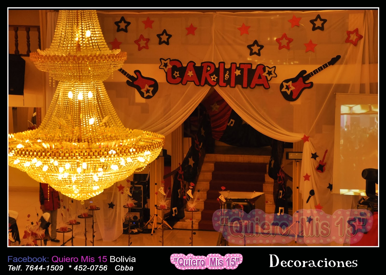 QUIERO MIS 15 BOLIVIA: Decoraciones Q15
