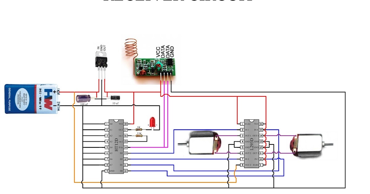 How to Control two DC Motor wirelessly