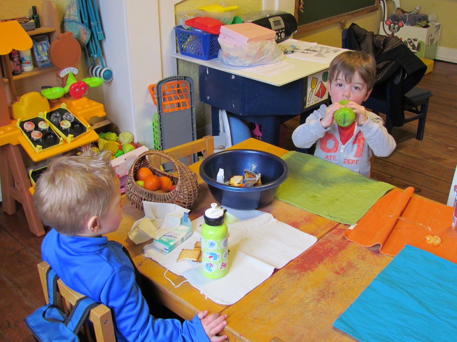 A la collation - École Saint-Joseph à Wonck - Blog