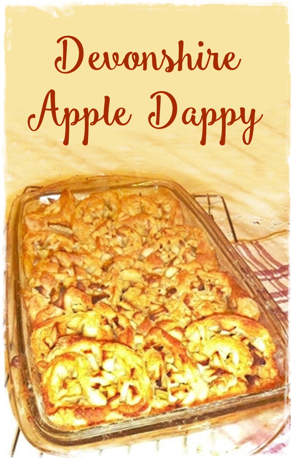 Sudden Lunch! ~ Suzy Bowler: Devonshire Apple Dappy & a Savoury Cream Tea!