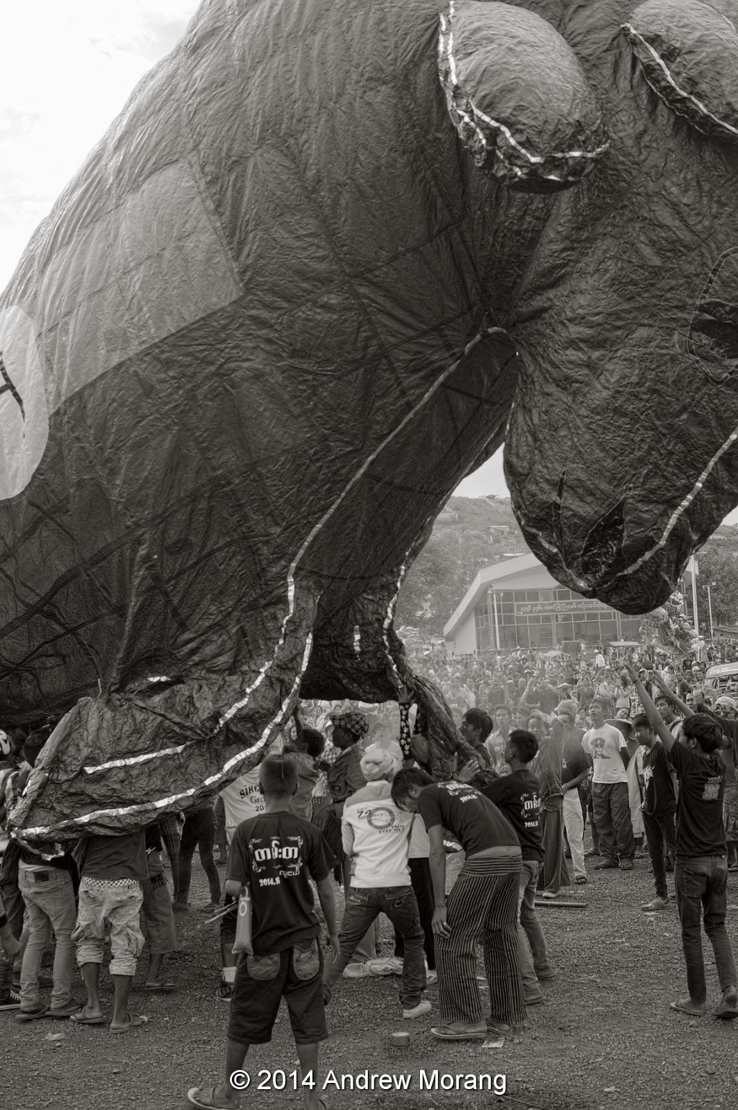 Urban Decay: Burmese Days 18: The Taunggyi Fire Balloon Festival in Tri-X