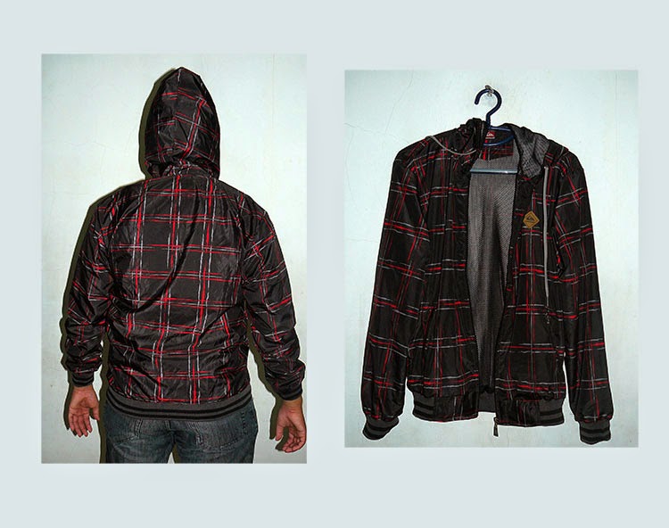 Chie Collection: Jaket Distro Parasut Kotak
