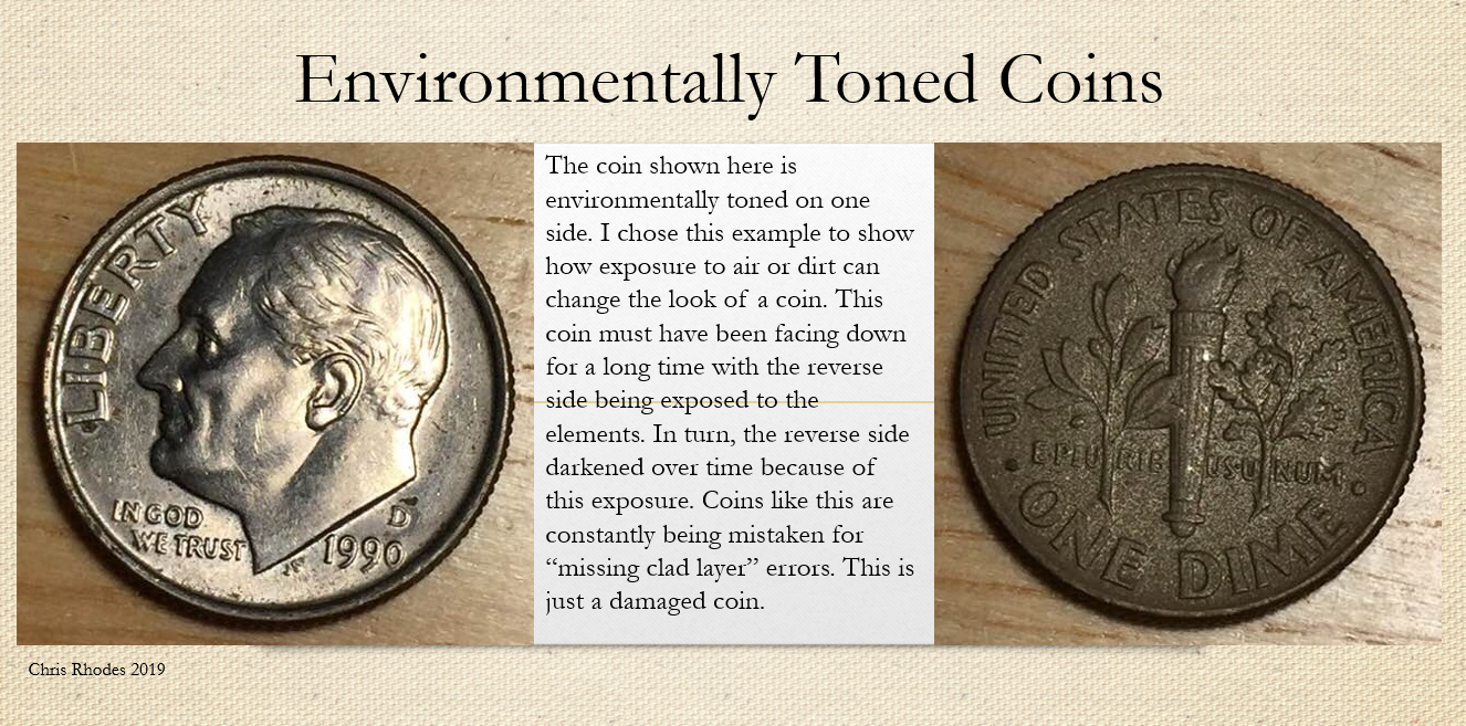 Adventures in Coin Roll Hunting: Different Types of Damaged Coins and ...