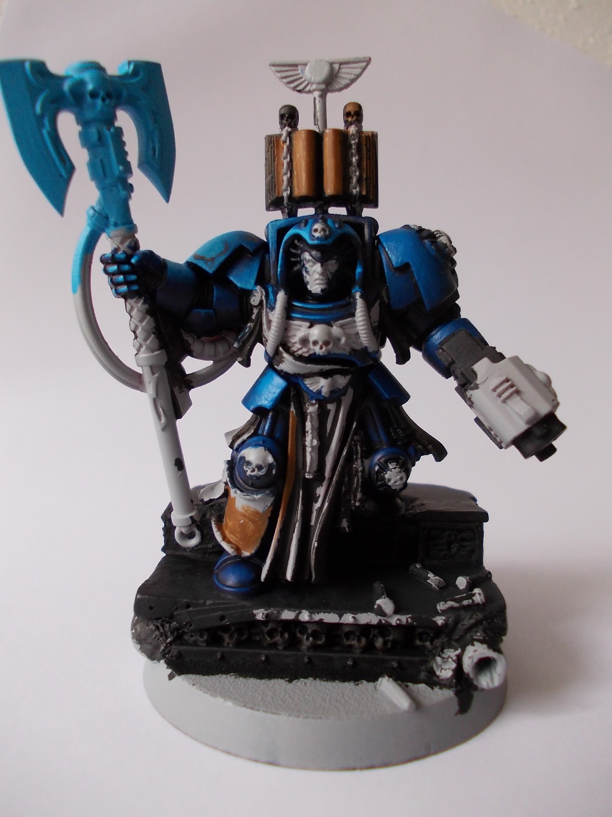 Semper obscurus: Space Hulk Librarian: Painting (II)
