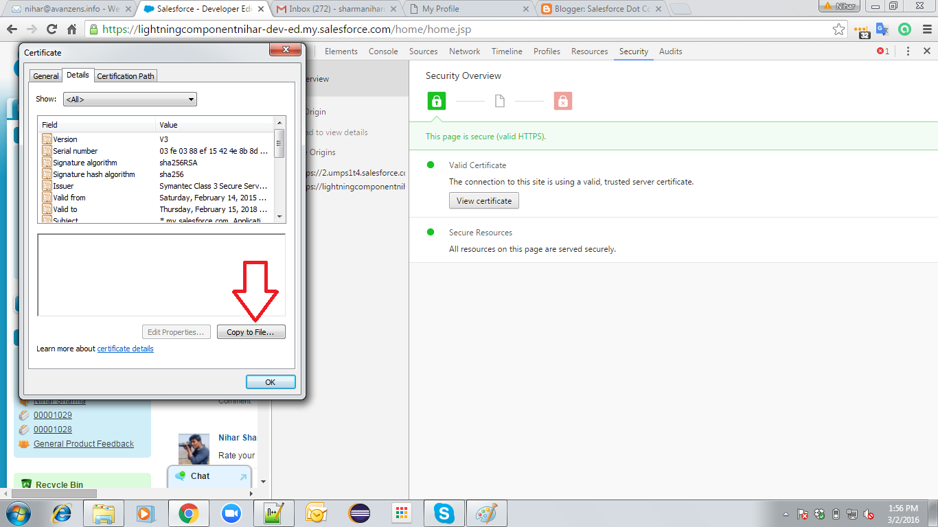 How To Generate Salesforce Certificate Salesforce Dot Com Sfdc