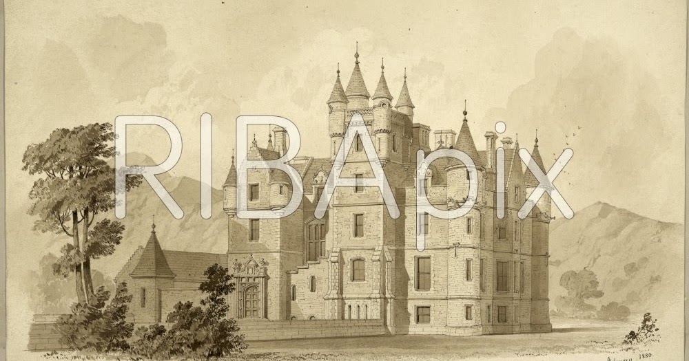 Balintore Castle Restoration Project: Removing Watermark