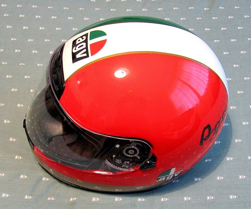 Racing Helmets Garage: Agv Q3 Anniversary Replica Giacomo Agostini 1997 ...