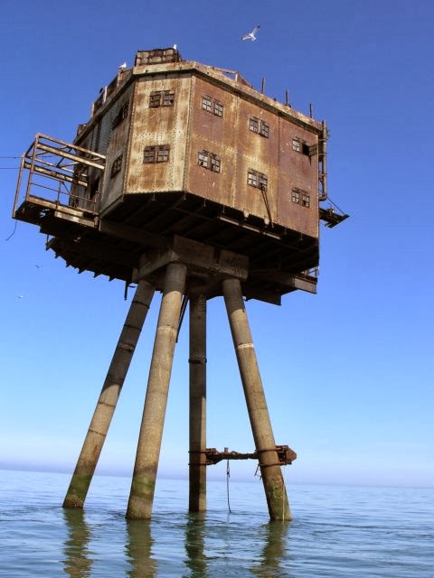 Deserted Places: Maunsell Forts: The abandoned sea forts from World War II