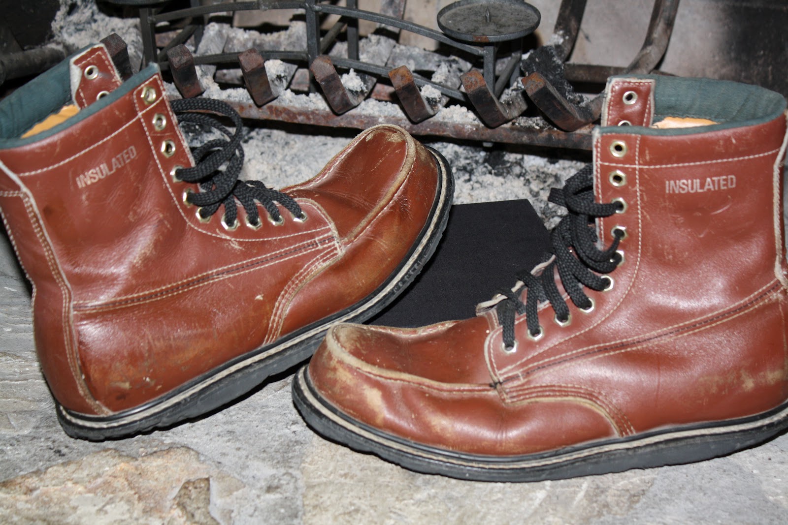 vintage and old school: vintage work boots,jackets